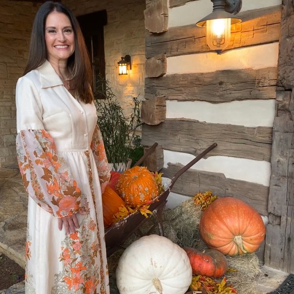 Alfred Shaheen California/Hawaii | Dresses | True Vintage 7s Fall Festival Hippie Prairie Dress ...